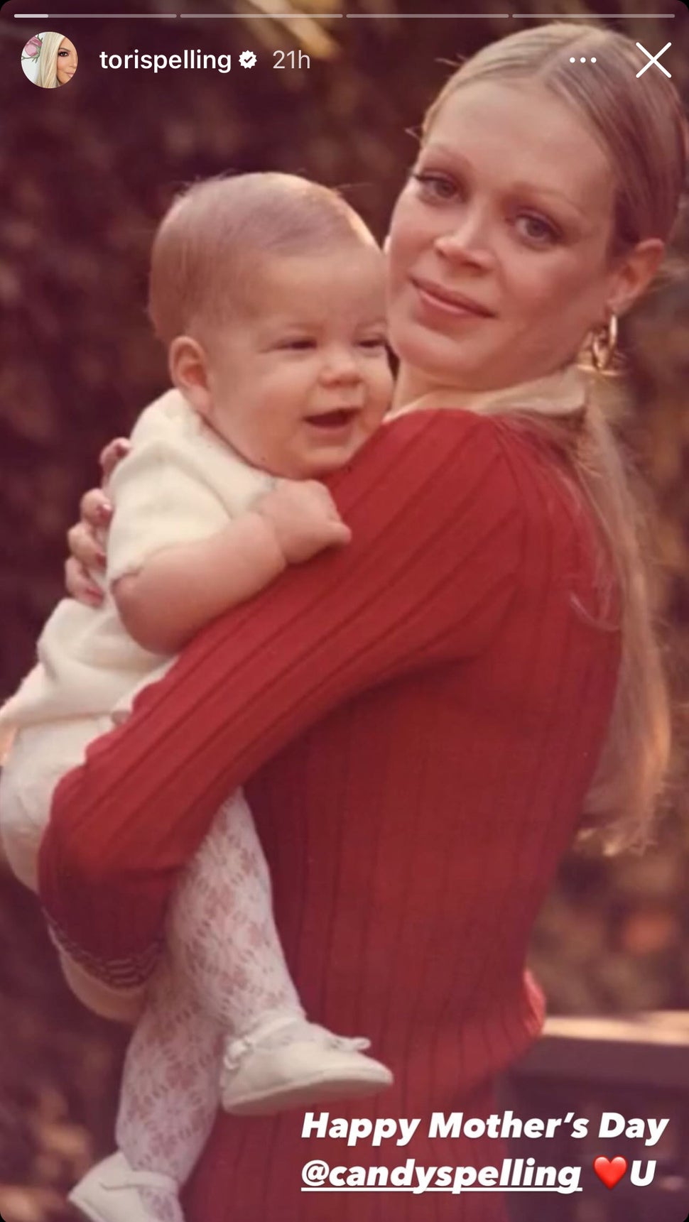 Tori Spelling Posts Mother's Day Tribute to Formerly Estranged Mom ...